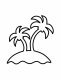 Island coloring pages