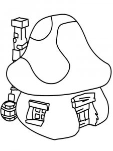 Mushrooms coloring pages. Download and print mushrooms coloring pages