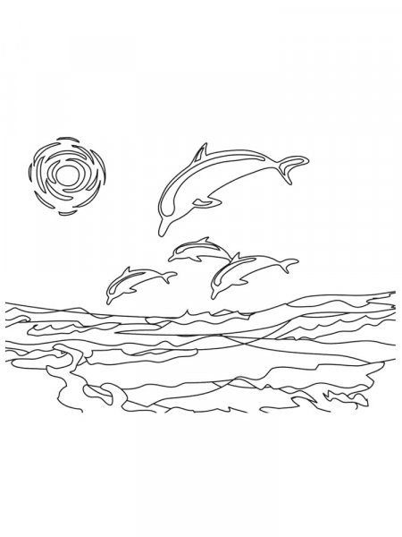Sea coloring pages