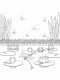 Swamp coloring pages