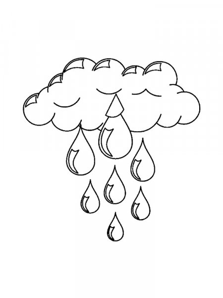 Water Drop coloring pages