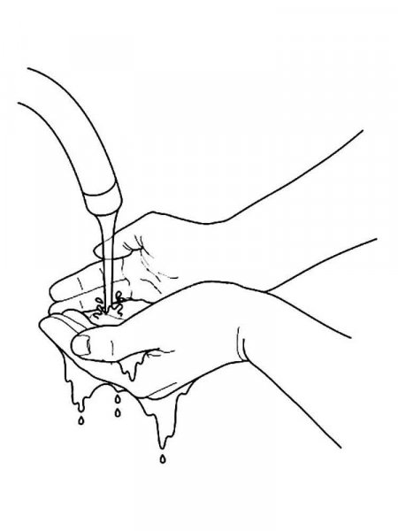 Water coloring pages