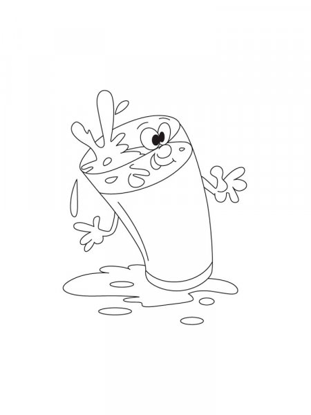 Water coloring pages