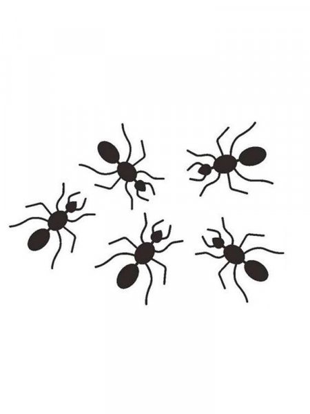 Ant Stencils - Free Printable