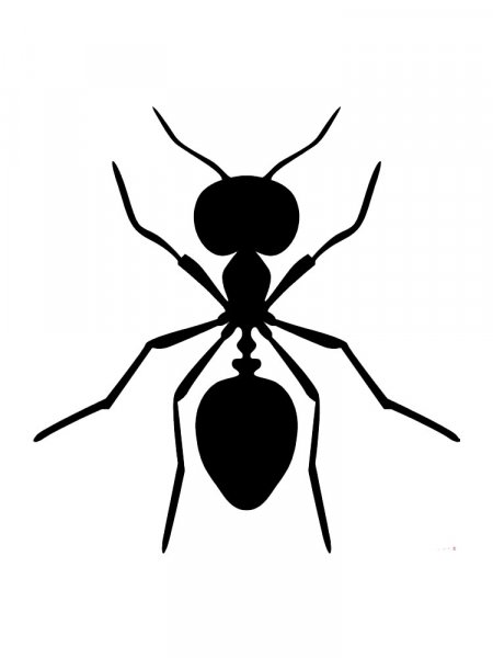 Ant Stencils - Free Printable
