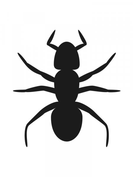 Ant Stencils - Free Printable
