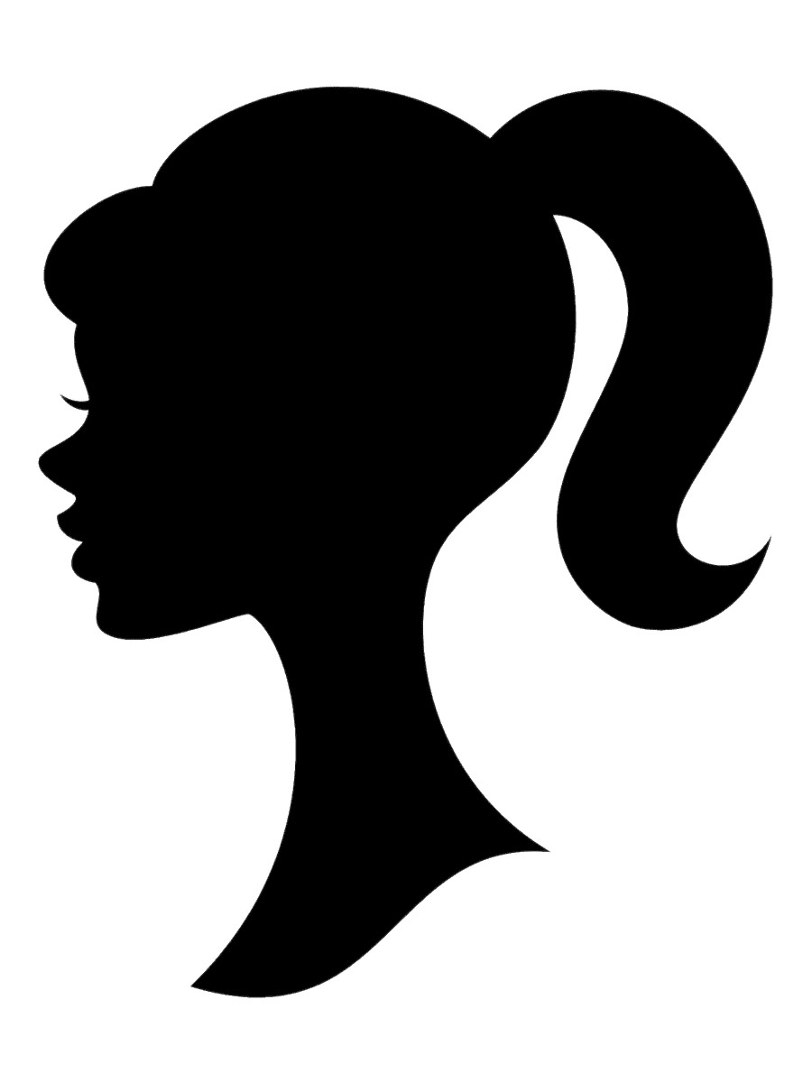 Barbie Stencils Free Printable