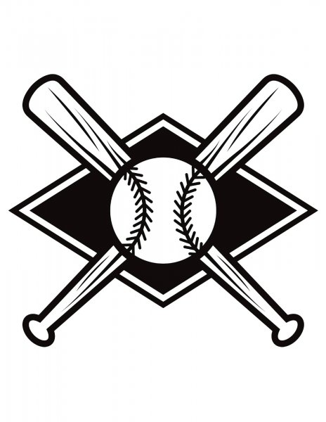 Baseball Stencils - Free Printable