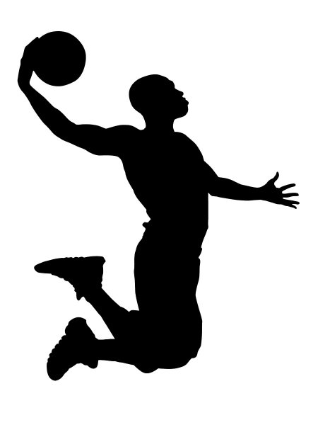 Basketball Stencils - Free Printable