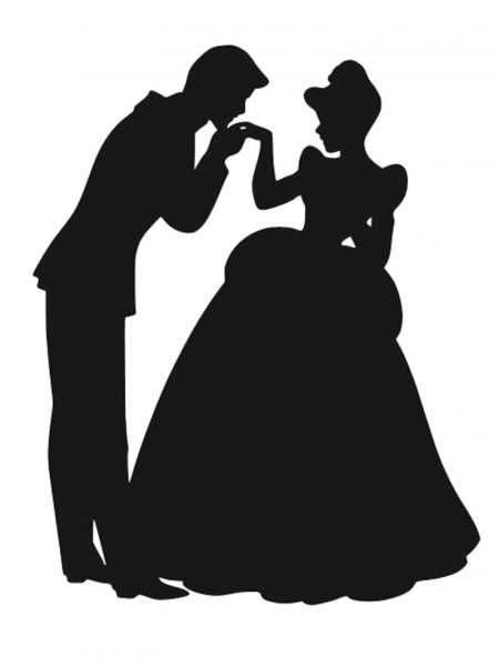 Cinderella Stencils - Free Printable
