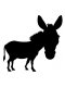 Donkey Stencils - Free Printable