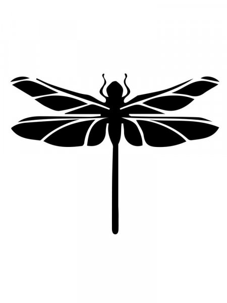 Dragonfly Stencils - Free Printable