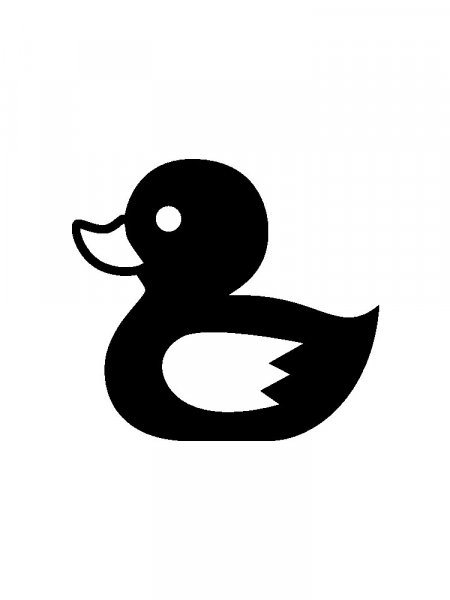 Duck Stencils - Free Printable