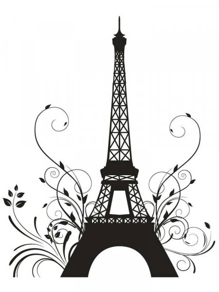 Eiffel Tower Stencils - Free Printable