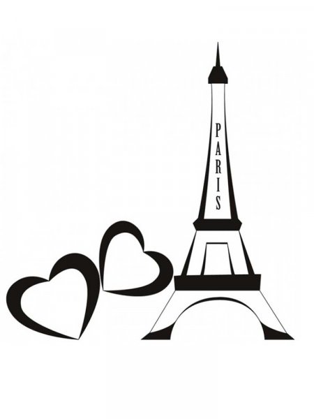 Eiffel Tower Stencils - Free Printable