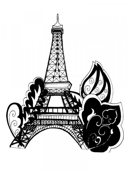 Eiffel Tower Stencils - Free Printable