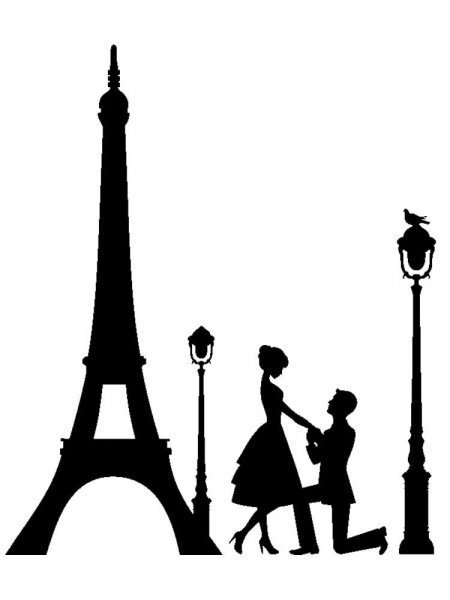 Eiffel Tower Stencils - Free Printable