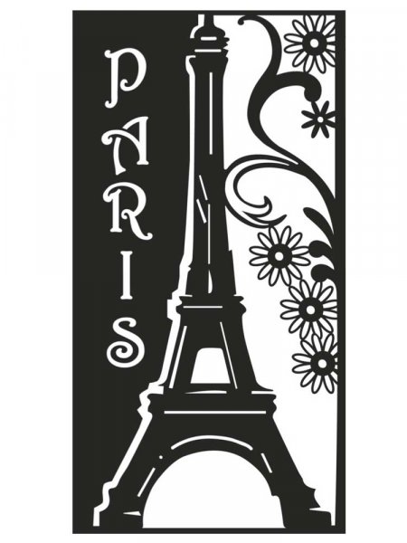 Eiffel Tower Stencils - Free Printable