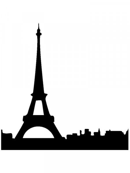 Eiffel Tower Stencils - Free Printable