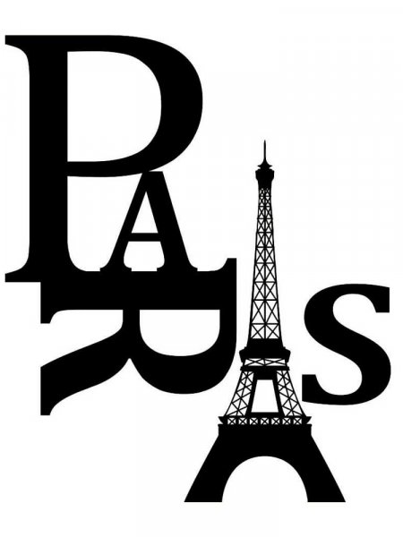 Eiffel Tower Stencils - Free Printable