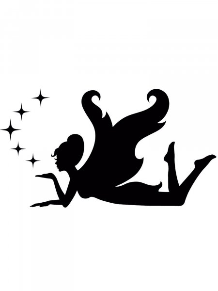 Fairy Stencils - Free Printable