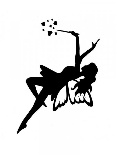 Fairy Stencils - Free Printable