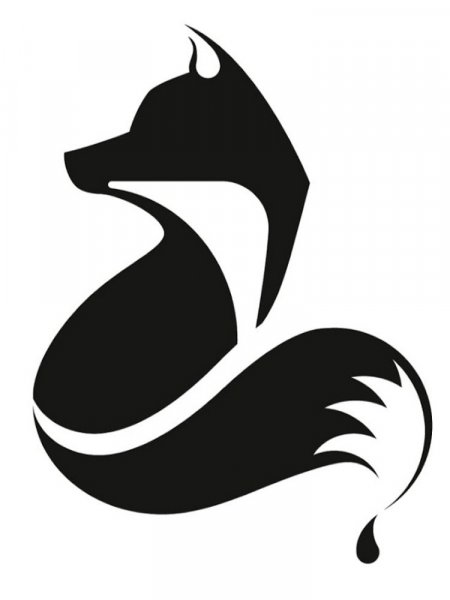 Fox Stencils - Free Printable