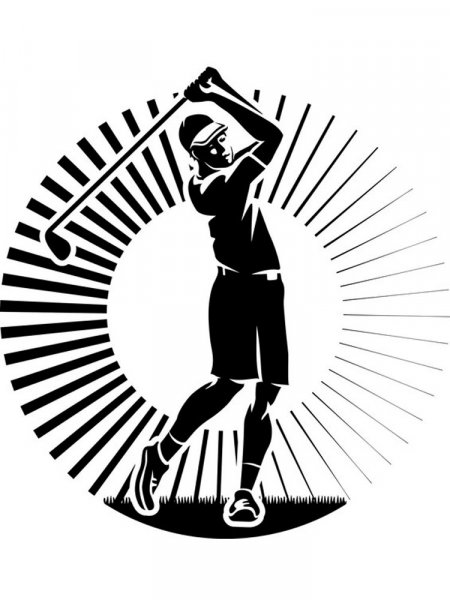 Golf Stencils - Free Printable