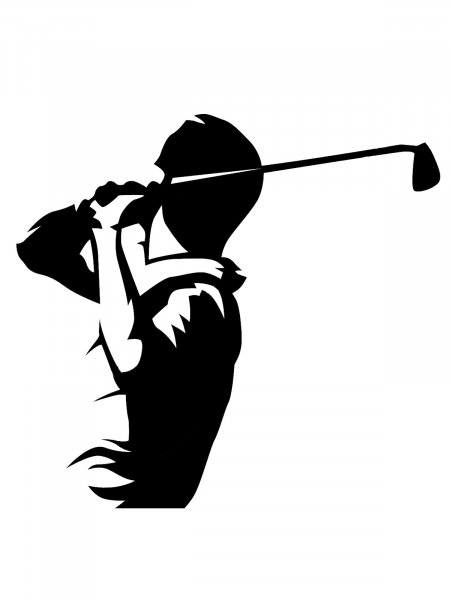 Golf Stencils - Free Printable