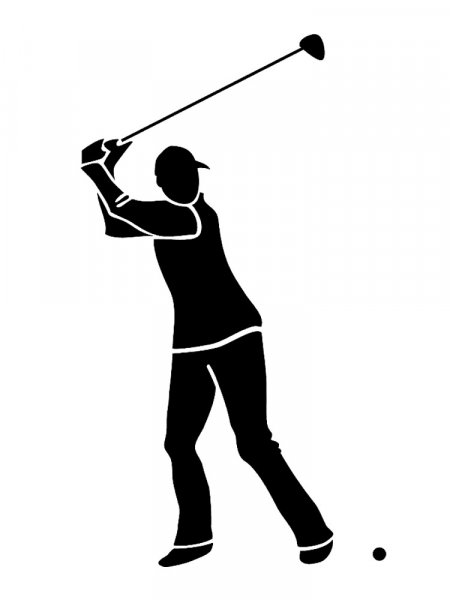 Golf Stencils - Free Printable