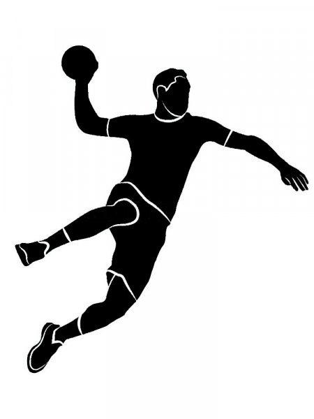 Handball Stencils - Free Printable