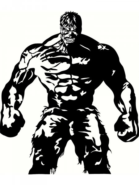Hulk Stencils - Free Printable