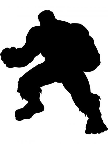 Hulk Stencils - Free Printable