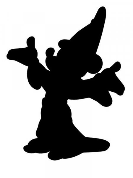 Mickey Mouse Stencils - Free Printable