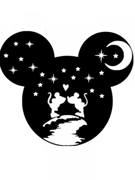 Mickey Mouse Stencils - Free Printable