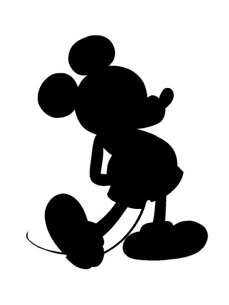 Mickey Mouse Stencils - Free Printable