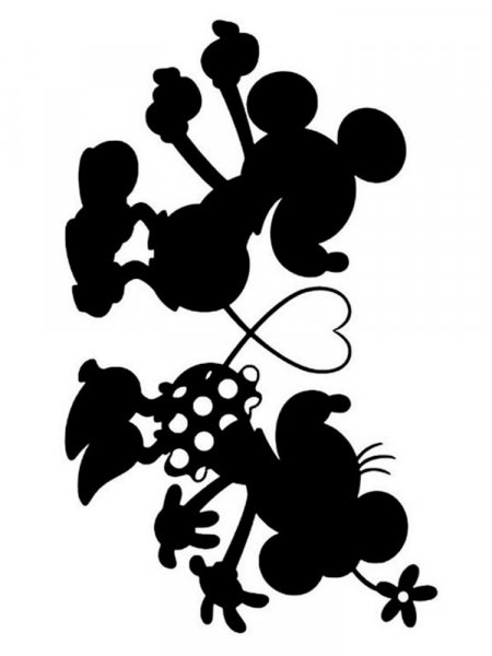 Mickey Mouse Stencils - Free Printable