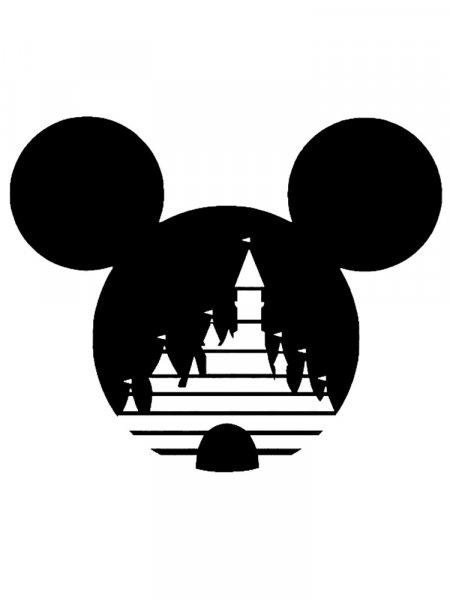 Mickey Mouse Stencils - Free Printable