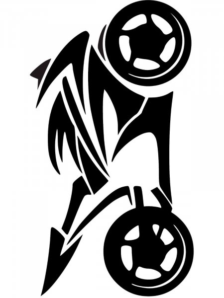 Motorcycle Stencils - Free Printable