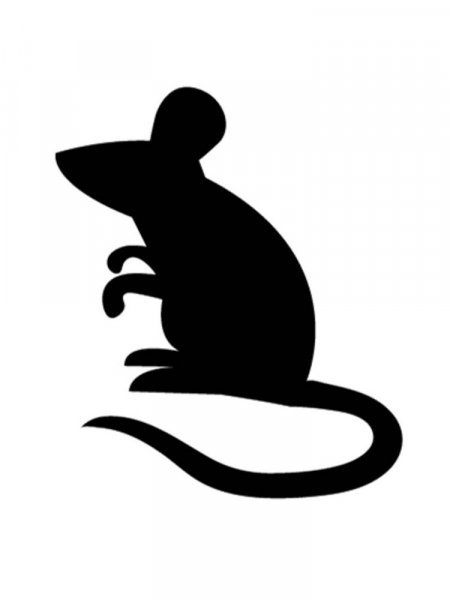Mouse Stencils - Free Printable