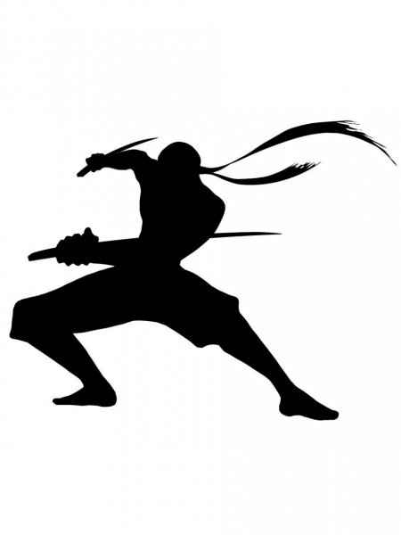 Ninja Stencils - Free Printable