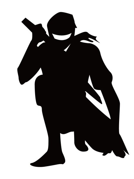 Ninja Stencils - Free Printable