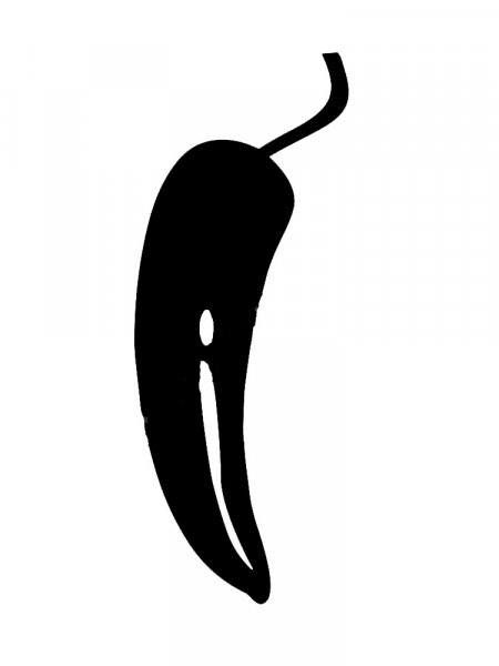 Pepper Stencils - Free Printable