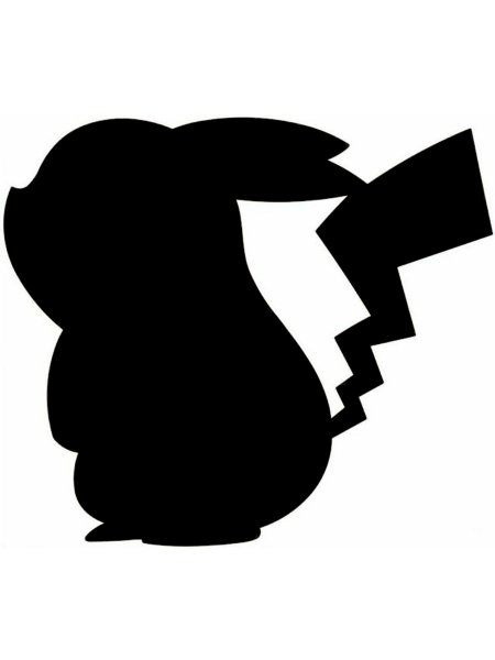 Pikachu Stencils - Free Printable