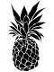 Pineapple Stencils - Free Printable