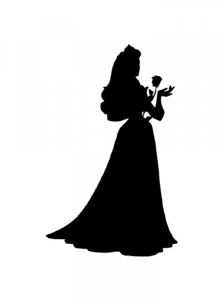 Princess Stencils - Free Printable