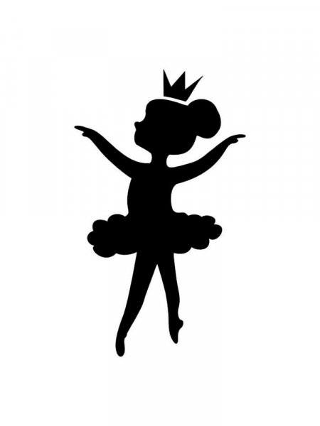 Princess Stencils - Free Printable