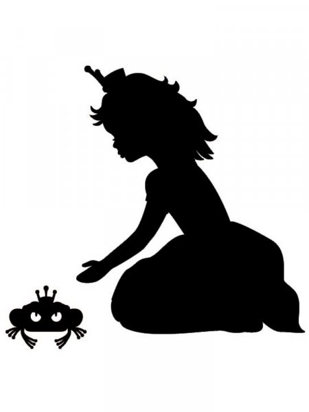 Princess Stencils - Free Printable