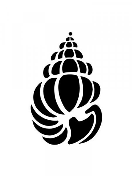 Seashell Stencils - Free Printable