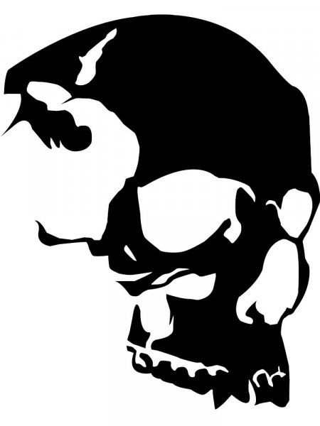 Skull Stencils - Free Printable